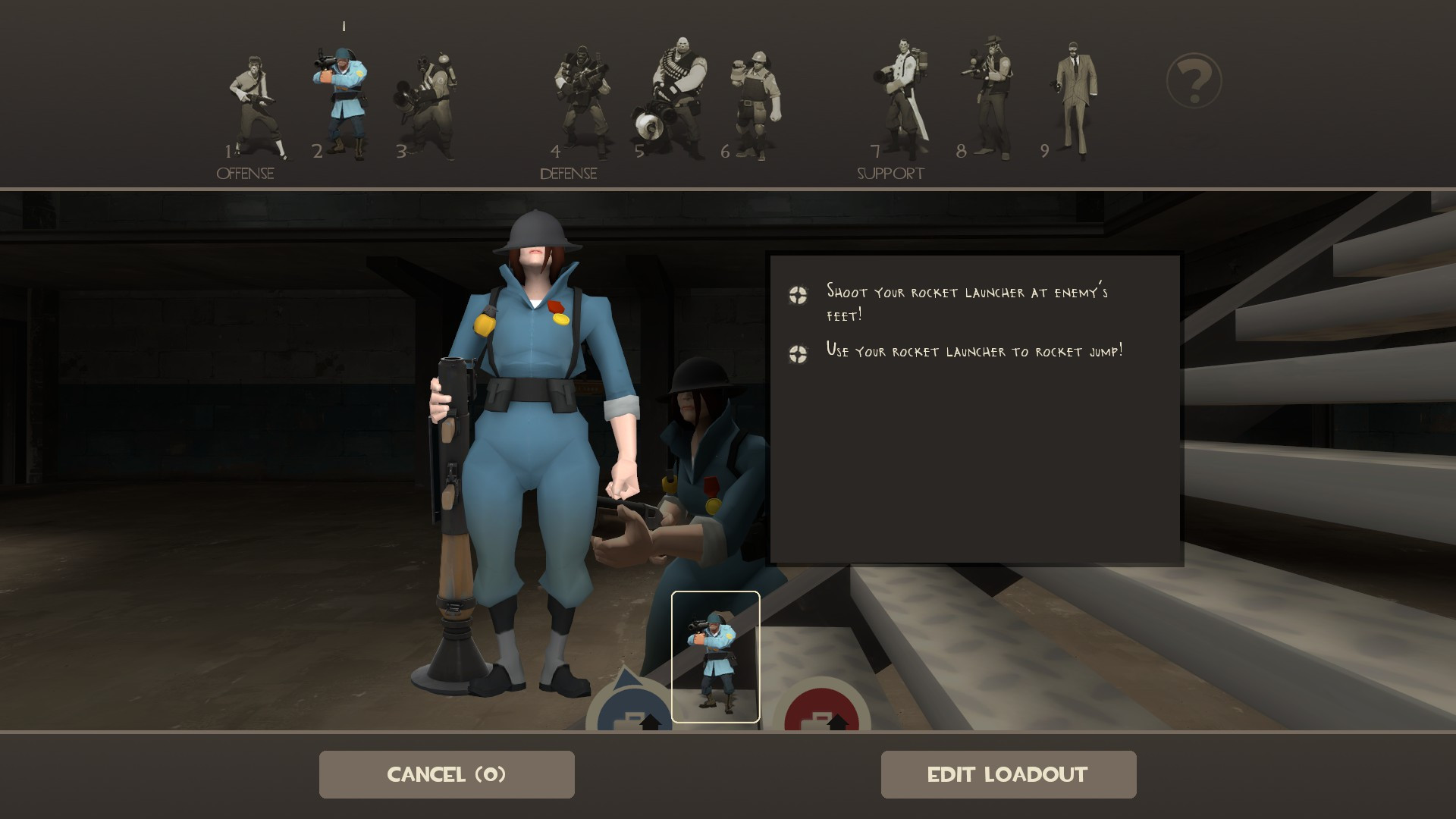 Female Soldier player(unfinished) Mod for Team Fortress 2 | TF2 Mods