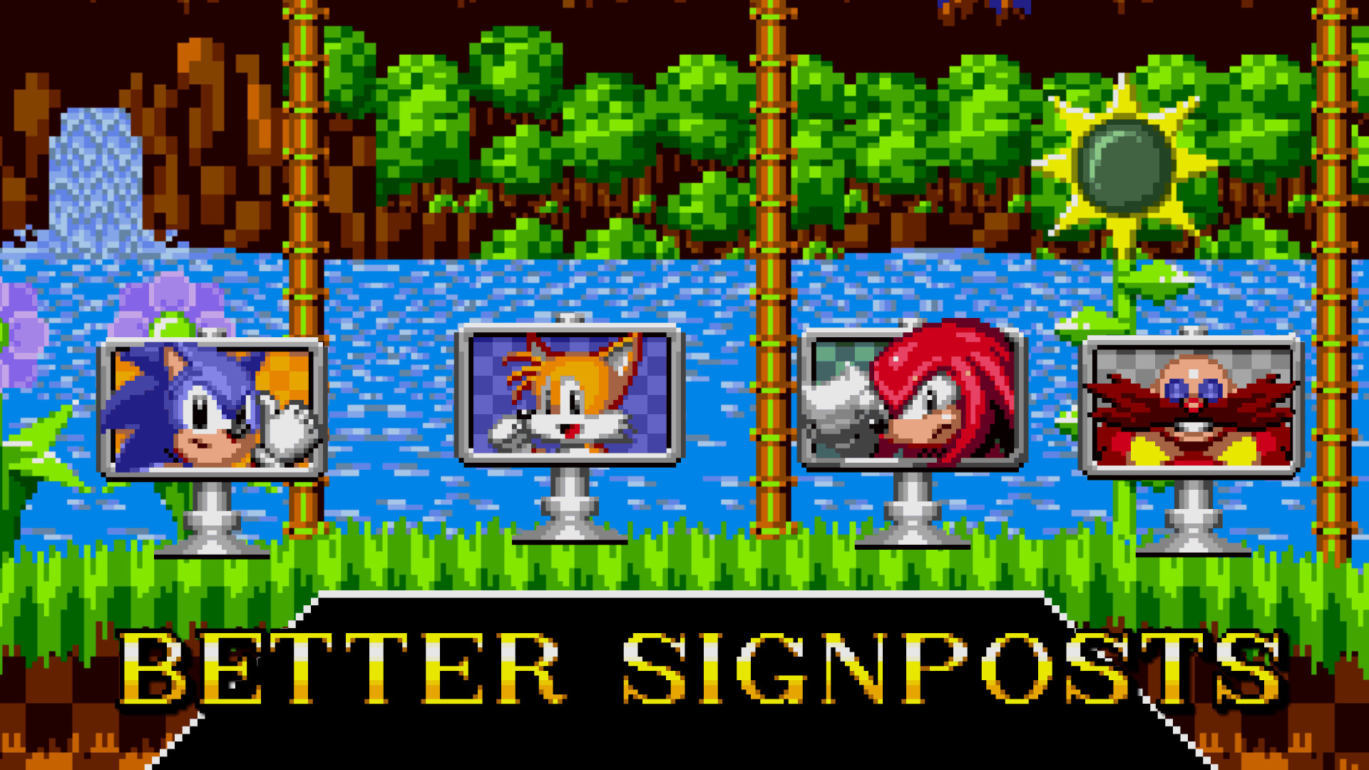 Better Signposts For Sonic 1 2013 Mod for Sonic the Hedgehog (2013 ...