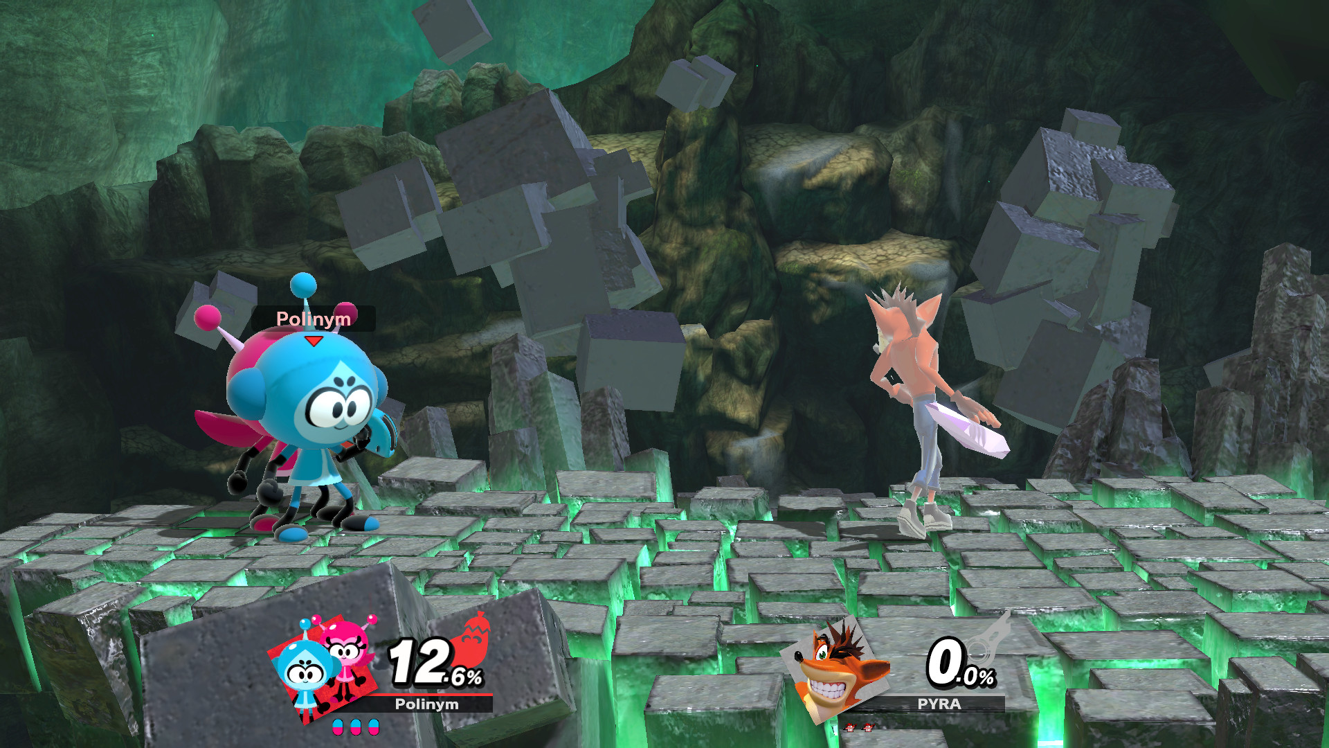 Vita Boy & Mina Girl over Ice Climbers (Request) Mod for Super Smash ...
