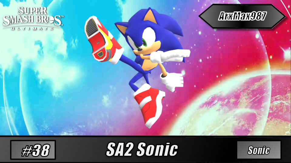 Sonic (SA2) (Request) Mod for Super Smash Bros. Ultimate | SSBU Mods