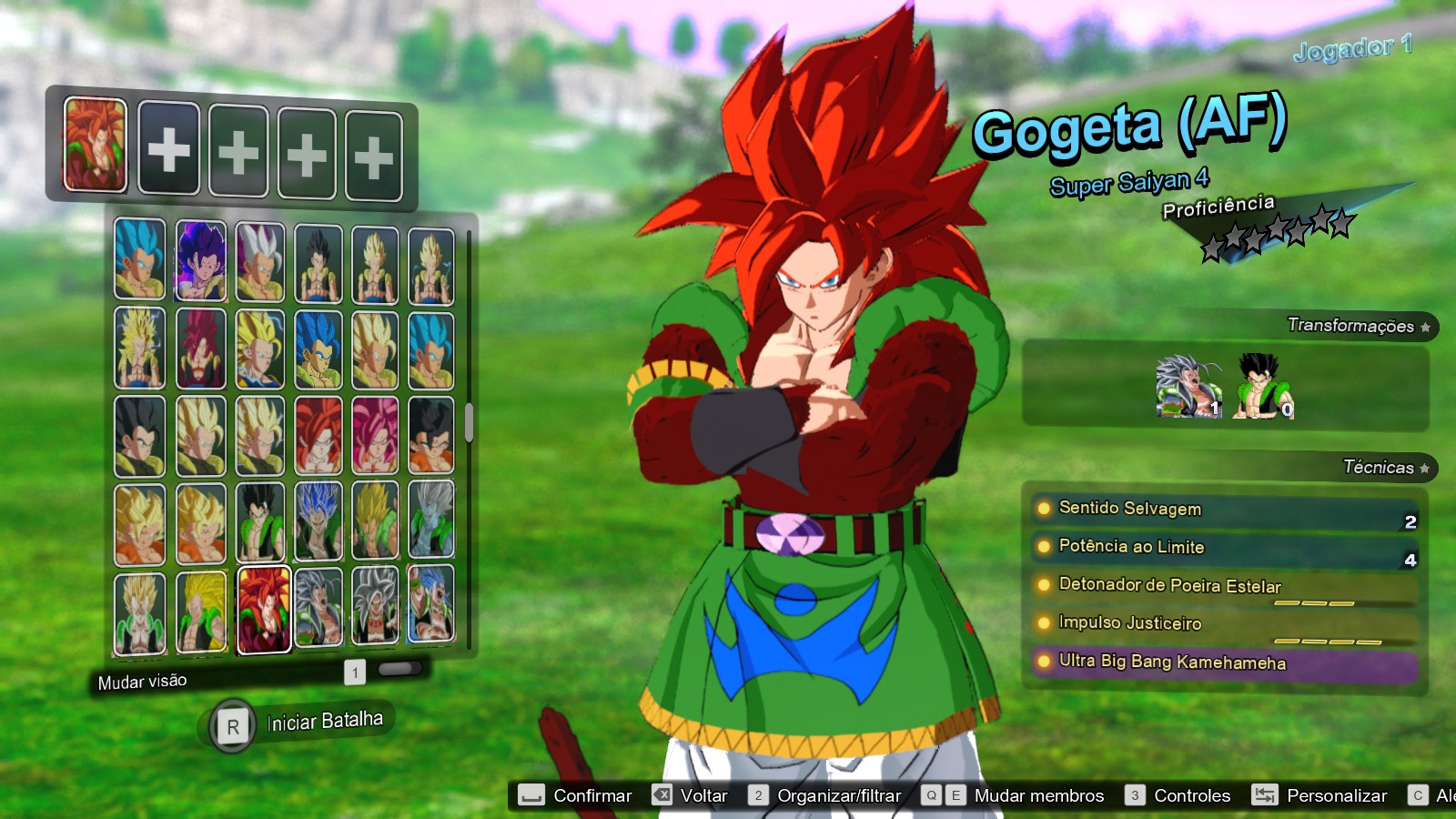 [New Characters] Gogeta AF - ALL FORM'S Mod for Dragon Ball: Sparking ...