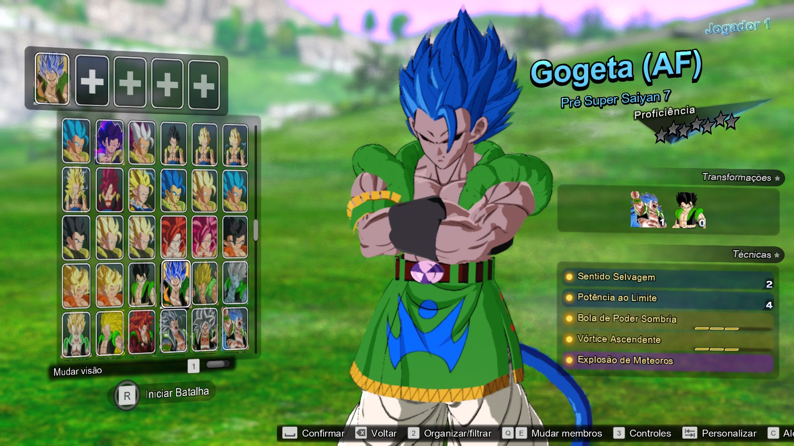 [New Characters] Gogeta AF - ALL FORM'S Mod for Dragon Ball: Sparking ...