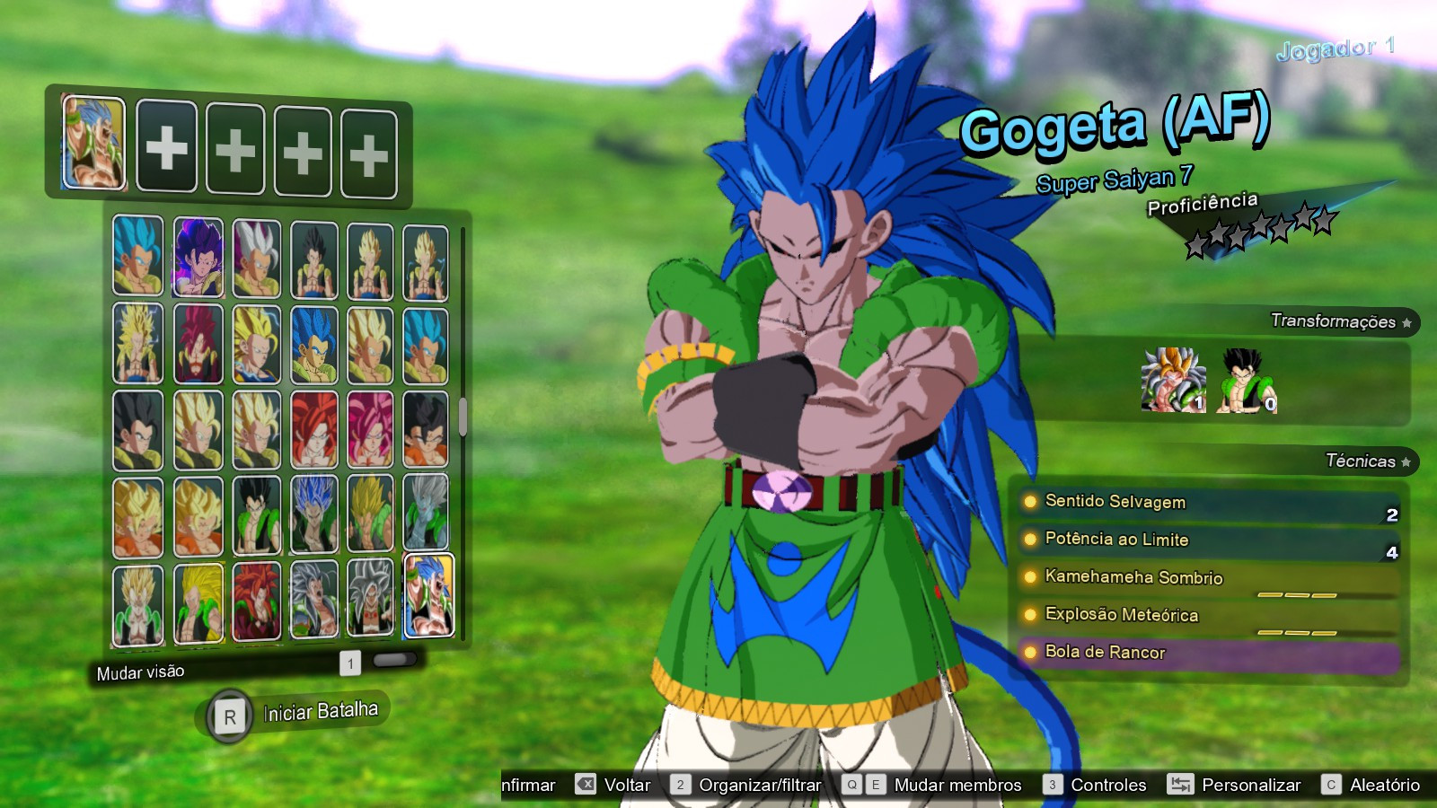 [New Characters] Gogeta AF - ALL FORM'S Mod for Dragon Ball: Sparking ...