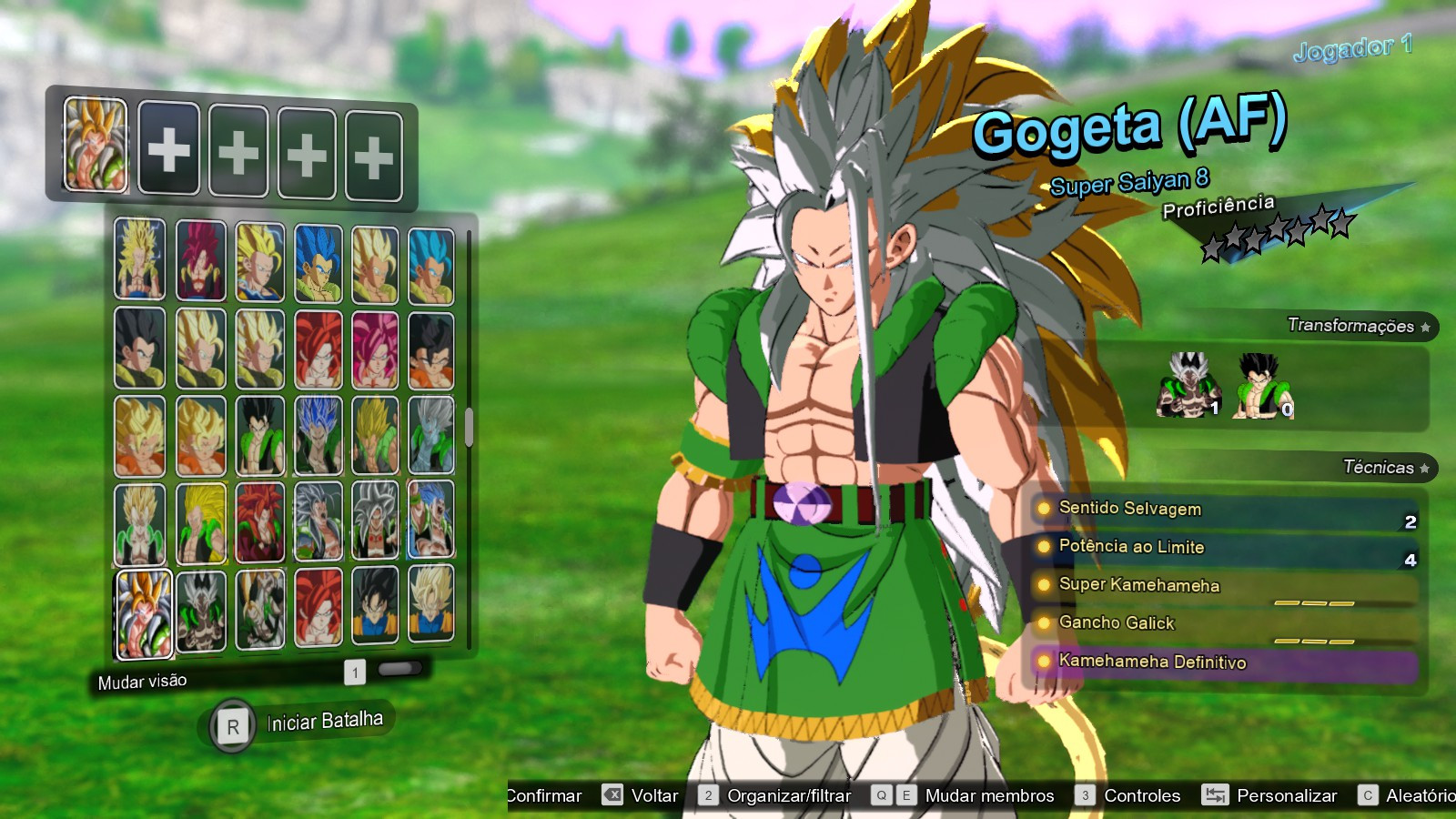 [New Characters] Gogeta AF - ALL FORM'S Mod for Dragon Ball: Sparking ...