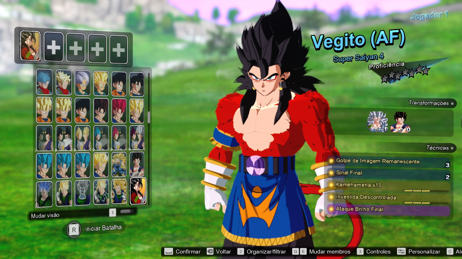 [New Characters] Vegito AF - ALL FORM'S Mod for Dragon Ball: Sparking ...
