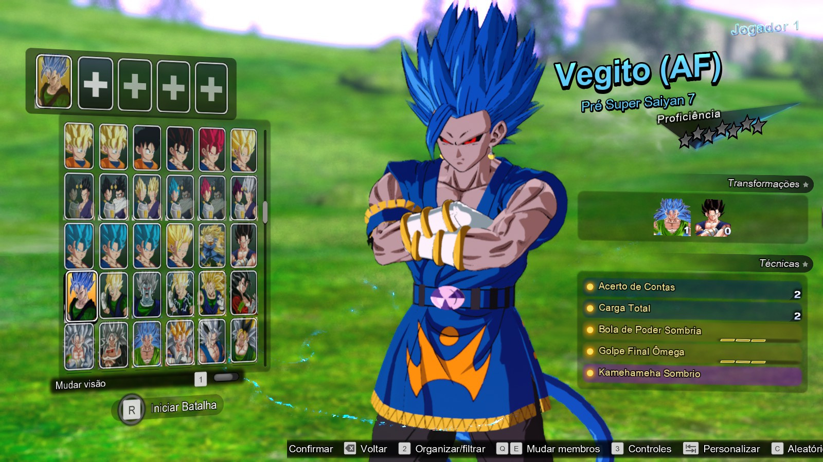[New Characters] Vegito AF - ALL FORM'S Mod for Dragon Ball: Sparking ...