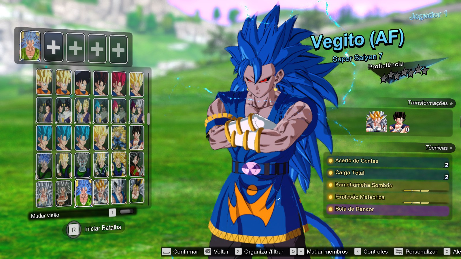 [New Characters] Vegito AF - ALL FORM'S Mod for Dragon Ball: Sparking ...