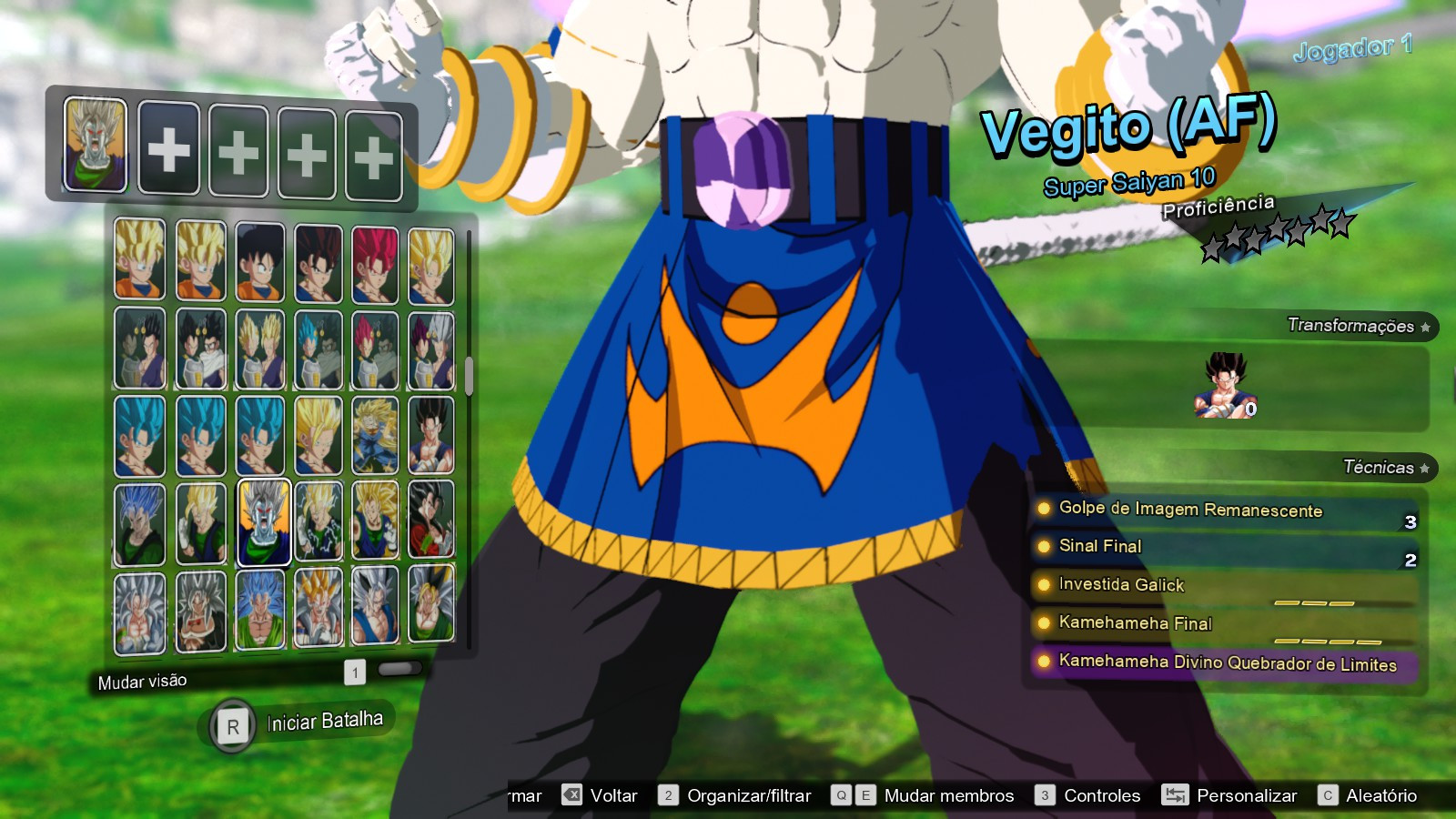 [New Characters] Vegito AF - ALL FORM'S Mod for Dragon Ball: Sparking ...