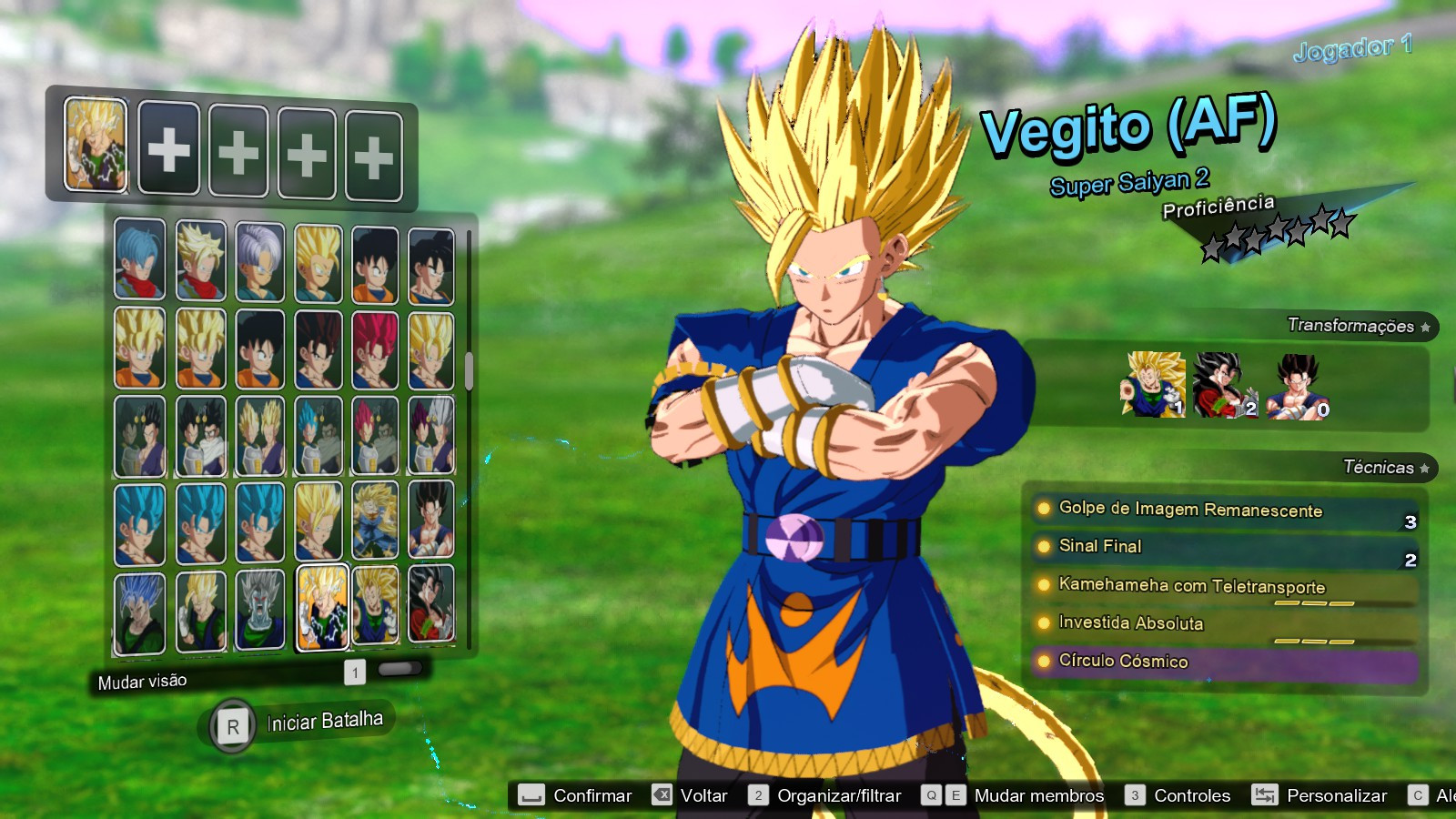 [New Characters] Vegito AF - ALL FORM'S Mod for Dragon Ball: Sparking ...