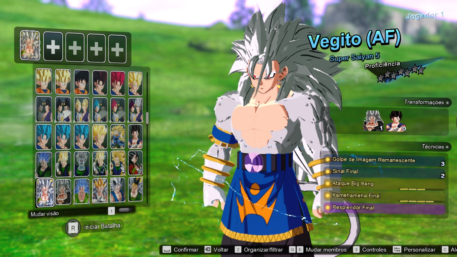 [New Characters] Vegito AF - ALL FORM'S Mod for Dragon Ball: Sparking ...