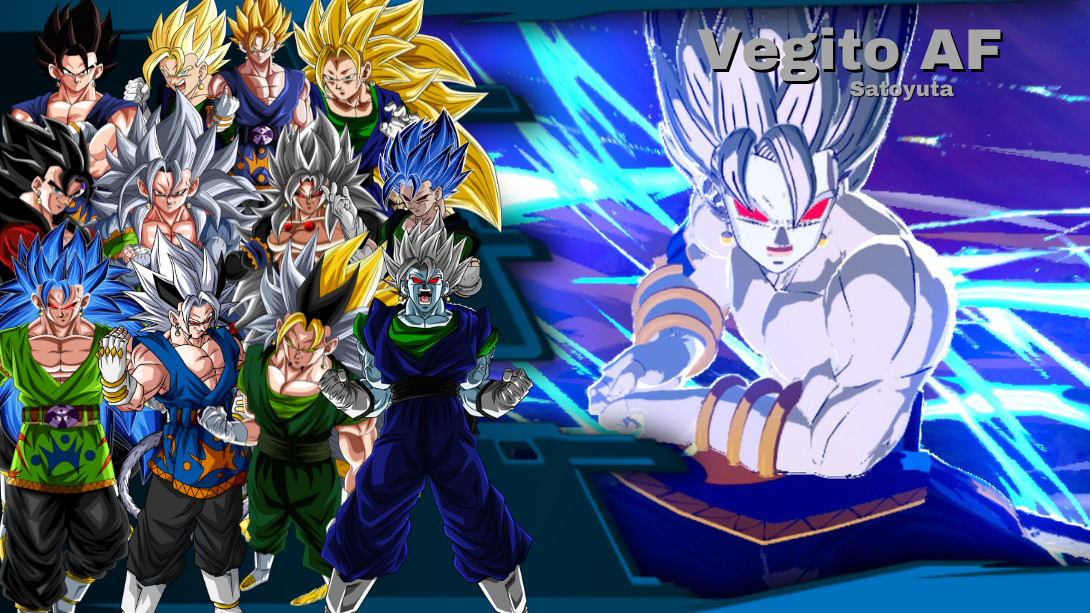 [New Characters] Vegito AF - ALL FORM'S Mod for Dragon Ball: Sparking ...