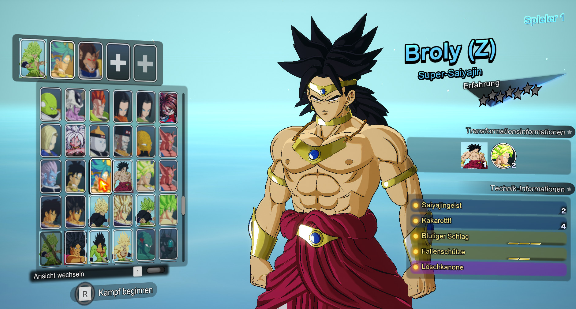 Wrathful Z Broly Mod for Dragon Ball: Sparking! ZERO | DBSZ Mods