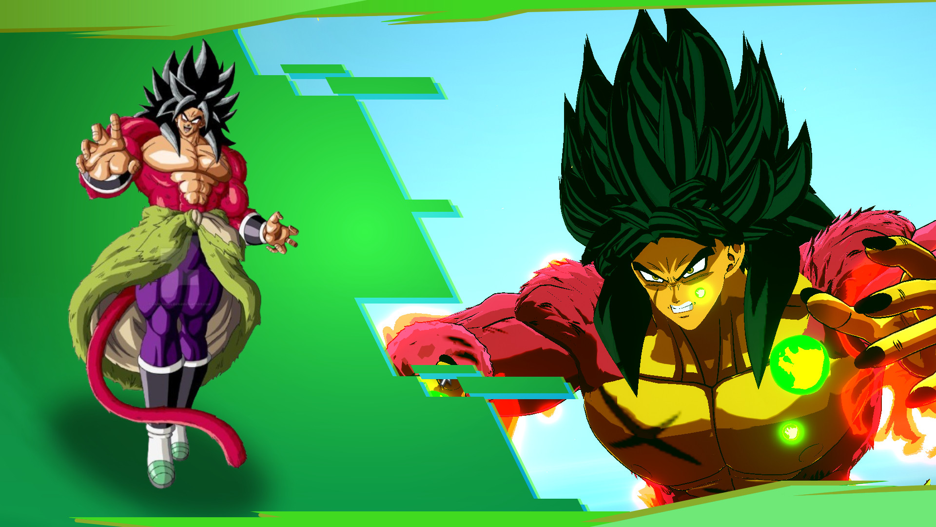 Ssj4 Broly super, Berserk ssj4 Mod for Dragon Ball: Sparking! ZERO ...