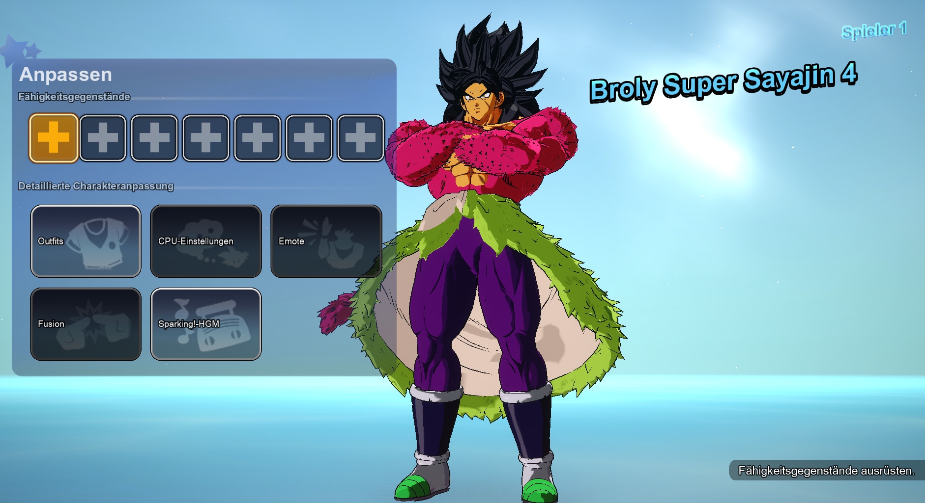Ssj4 Broly super, Berserk ssj4 Mod for Dragon Ball: Sparking! ZERO ...