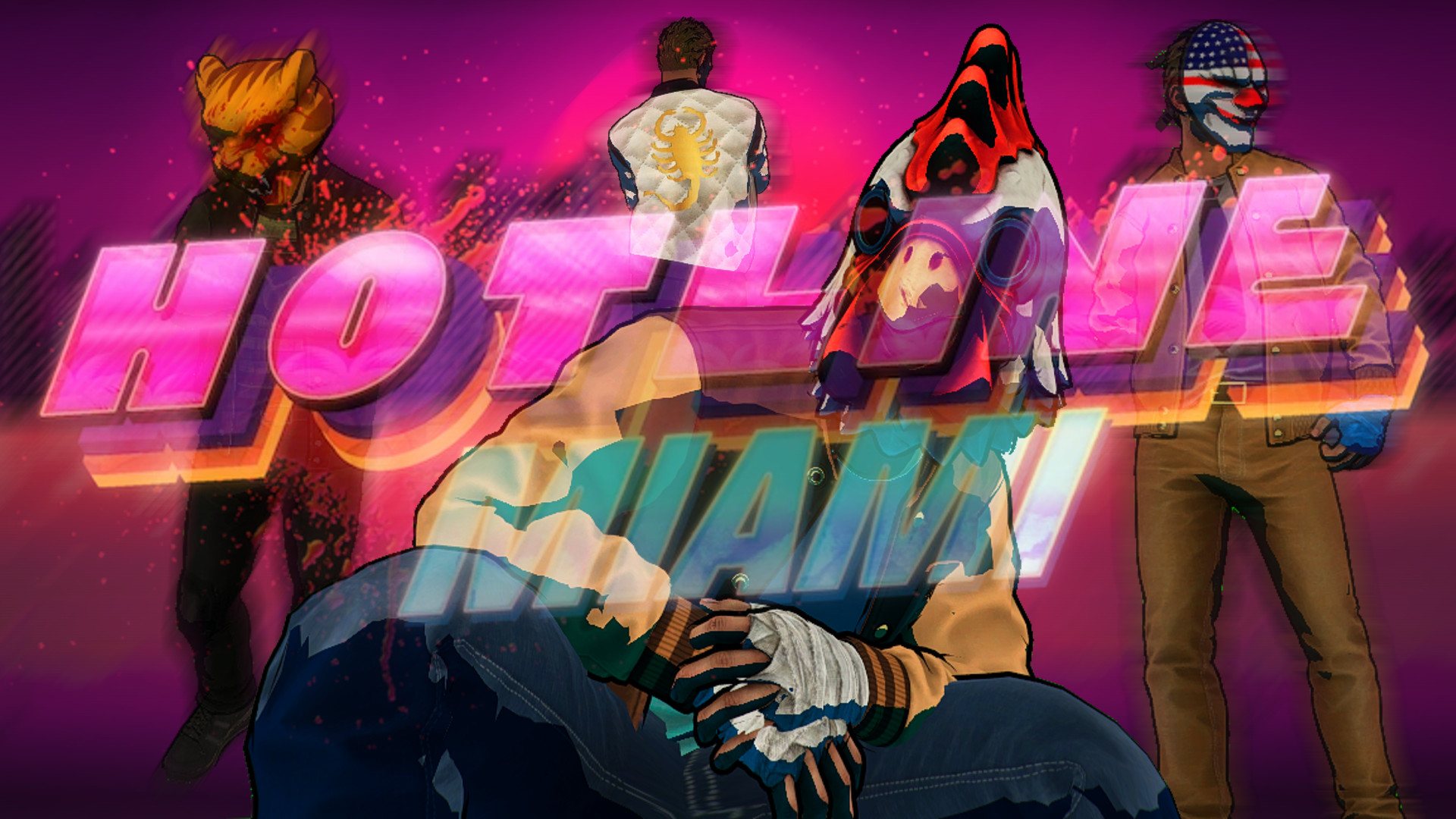 [SENSITIVE CONTENT] Jacket (Hotline Miami) Mod for Bomb Rush Cyberfunk ...