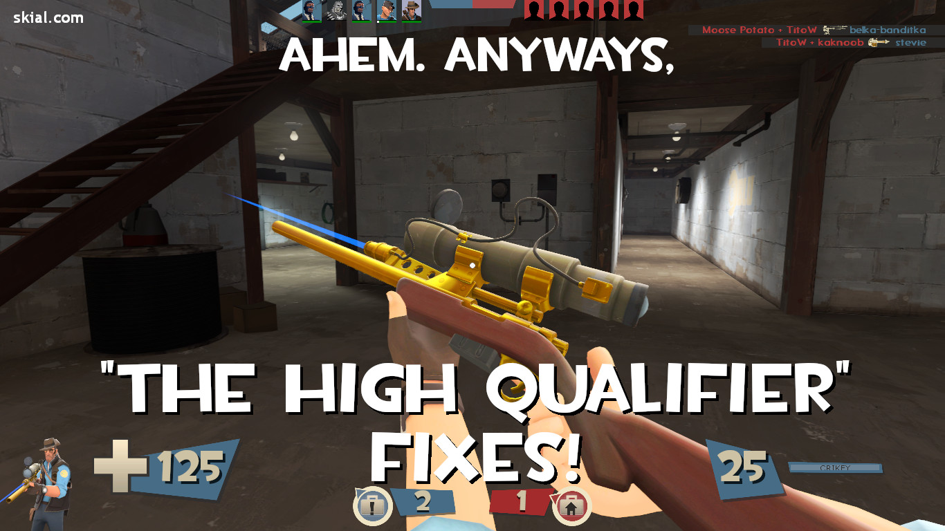 Sniper Lasers N' Stuff Mod for Team Fortress 2 | TF2 Mods