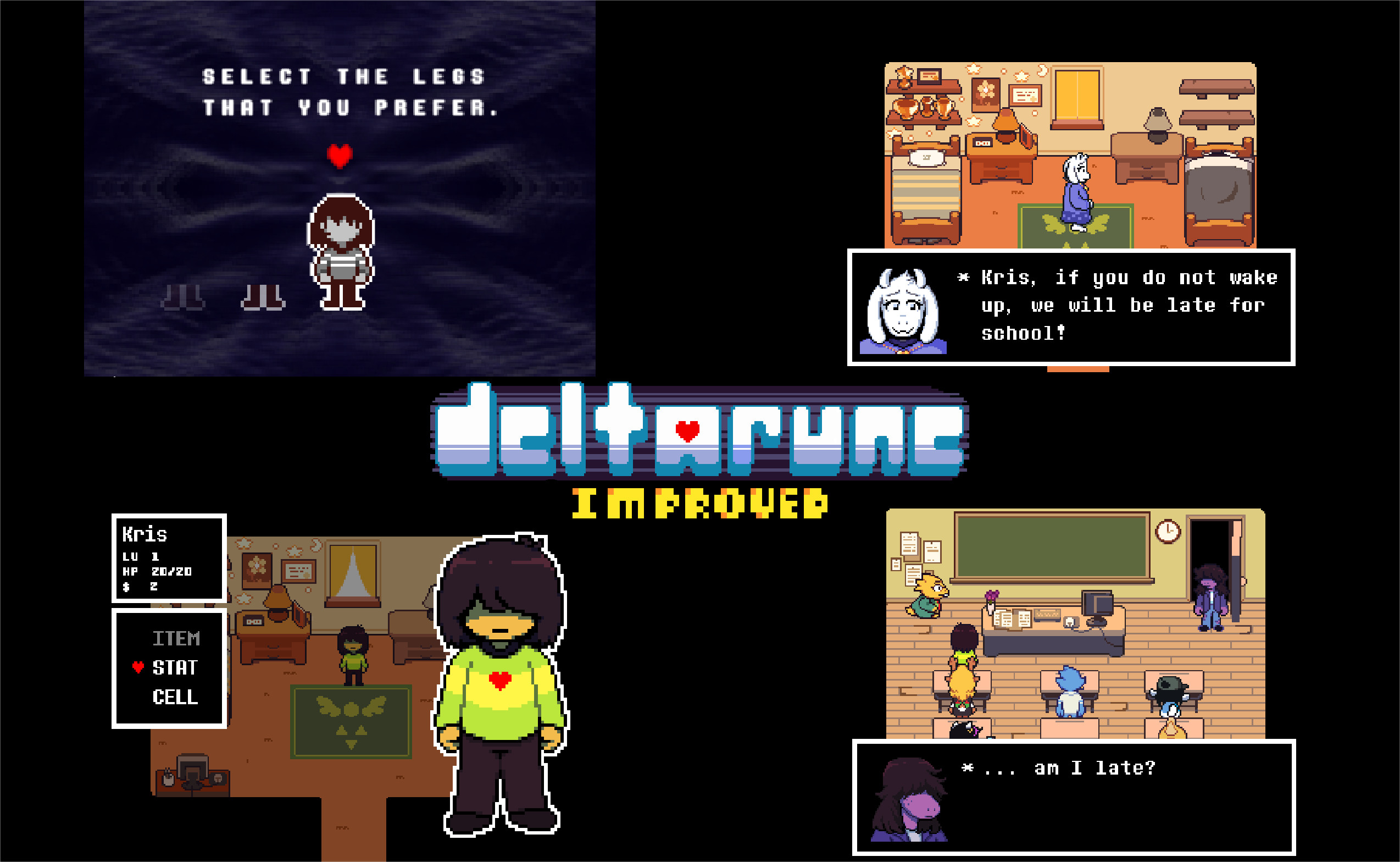 Deltarune Improved Project(Chapter 1 Completed) Mod for Deltarune | DR Mods