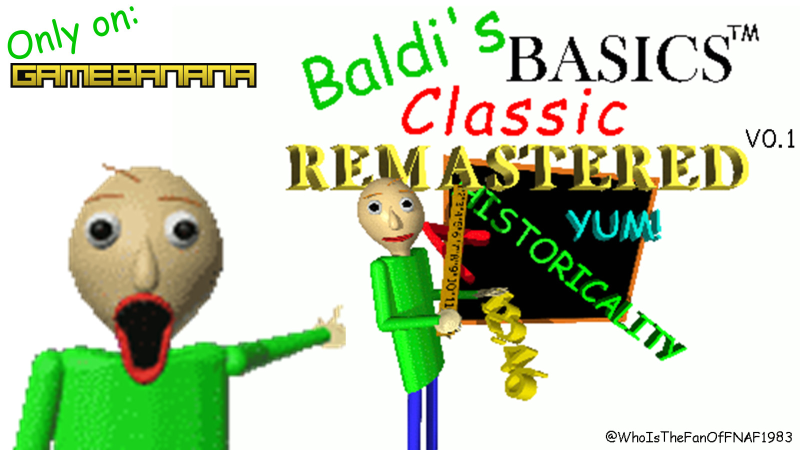 Baldi's Basics Classic Remastered (Fanmade) Mod for Baldi's Basics ...