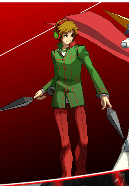 Shaggy over Yosuke Color 5 Mod for Persona 4 Arena Ultimax | P4AU Mods