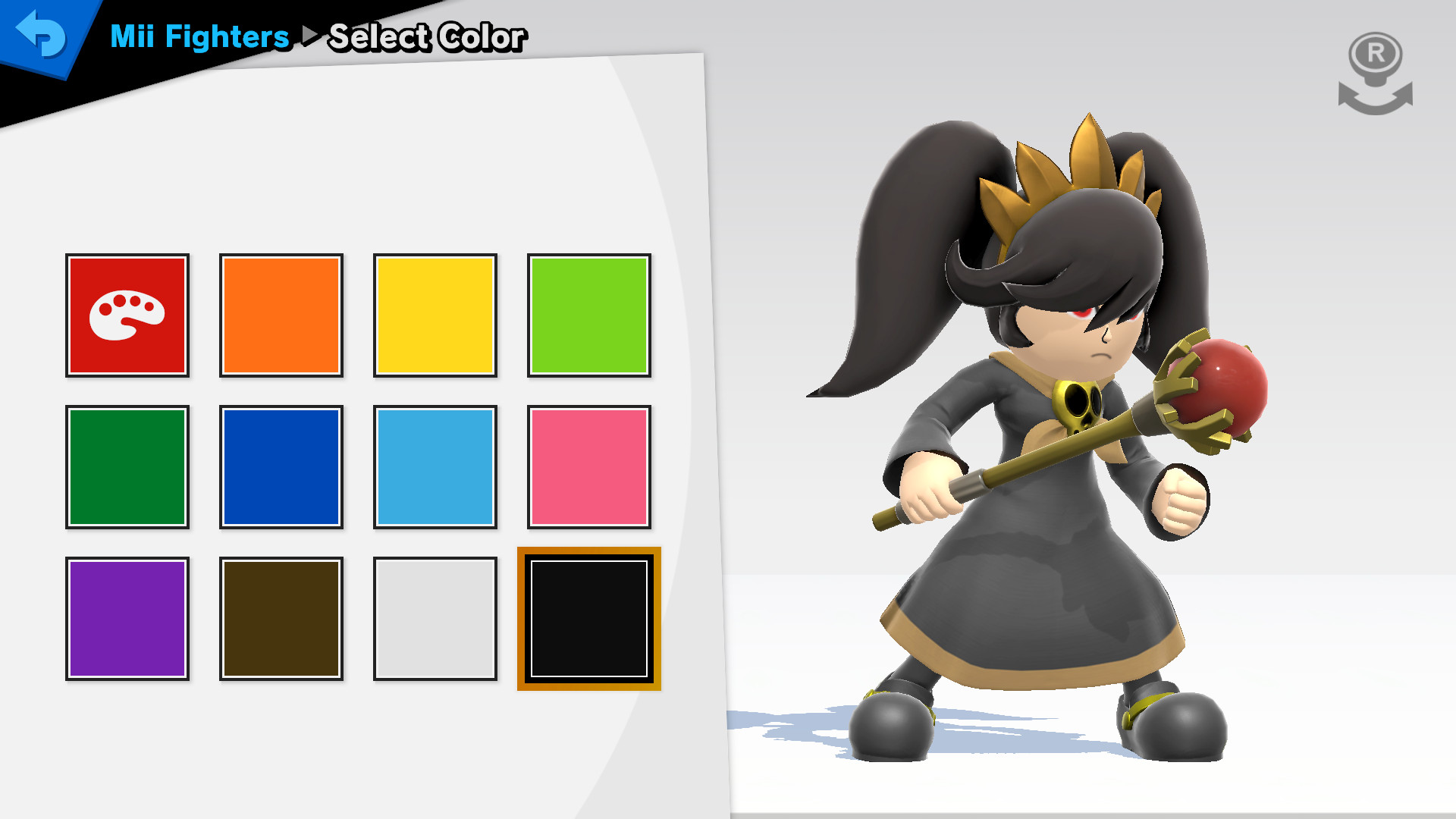 Ashley Mii Costume Recolors Mod for Super Smash Bros. Ultimate | SSBU Mods