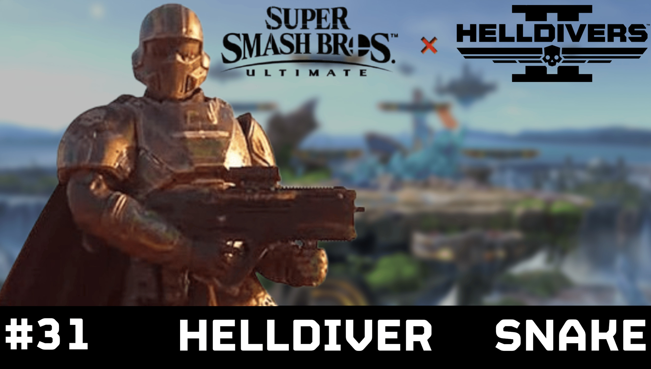 HELLDIVER over Snake Mod for Super Smash Bros. Ultimate | SSBU Mods