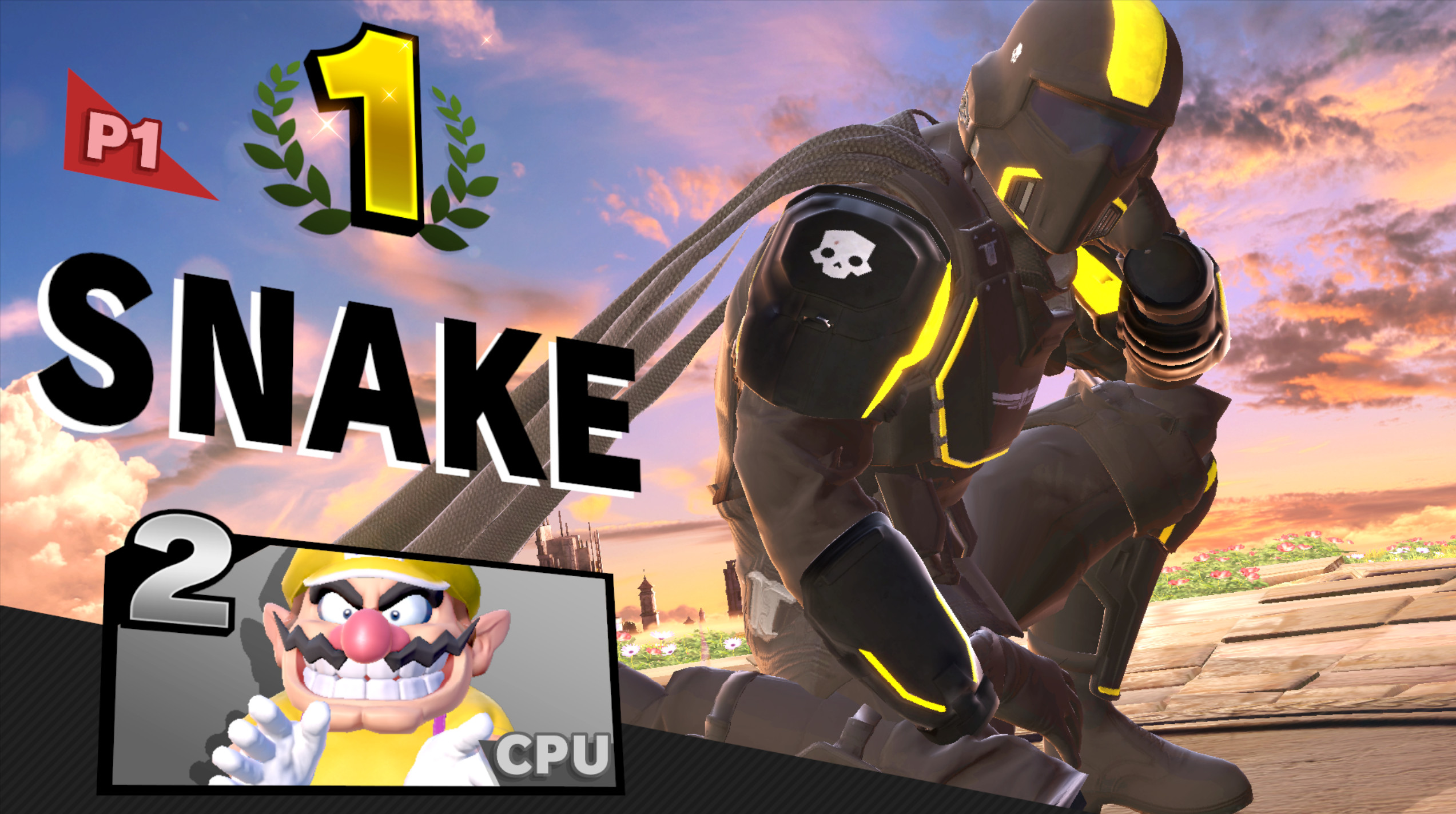 HELLDIVER over Snake Mod for Super Smash Bros. Ultimate | SSBU Mods