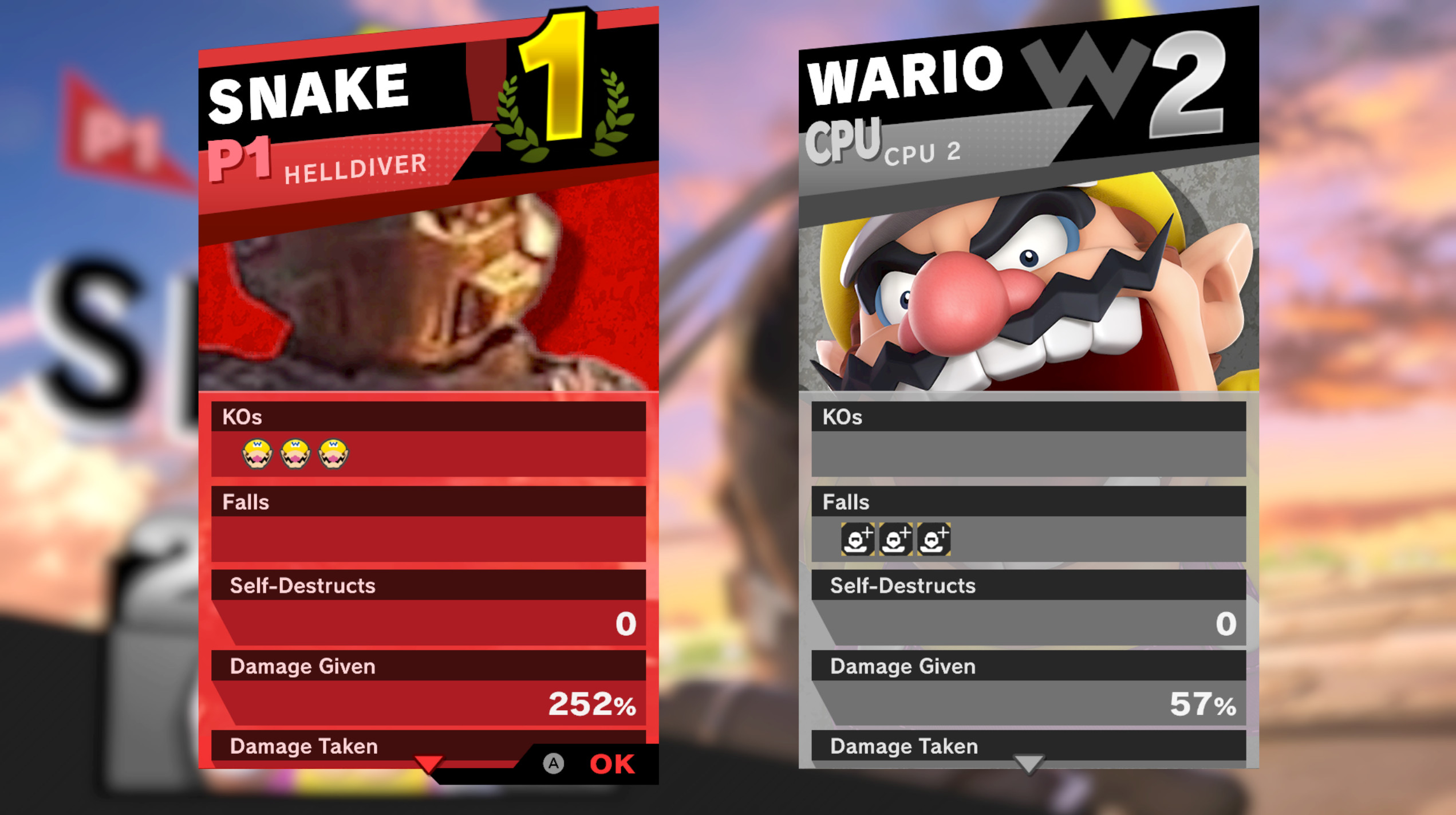 HELLDIVER over Snake Mod for Super Smash Bros. Ultimate | SSBU Mods