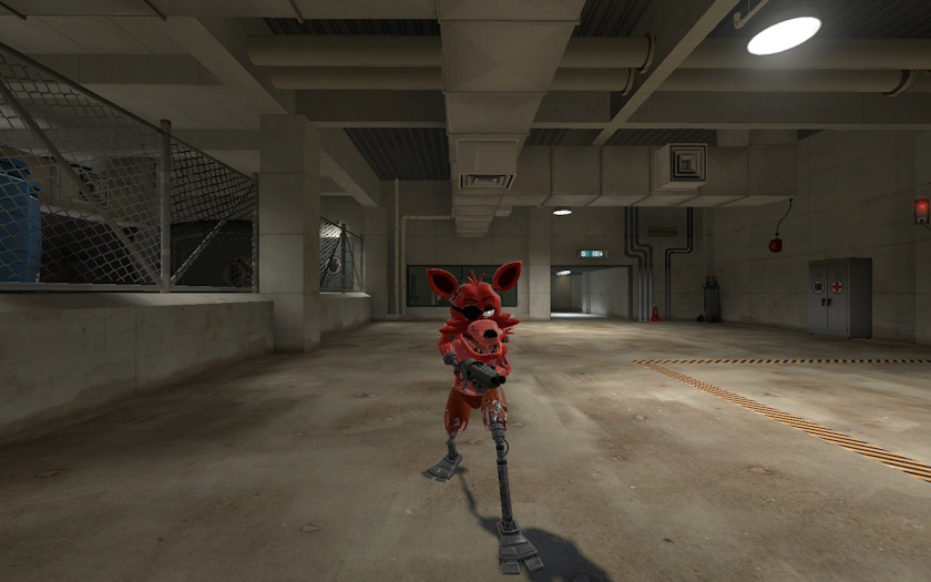 Foxy (FNaF AR) over Scout Mod for Team Fortress 2 | TF2 Mods
