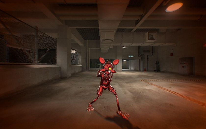 Foxy (FNaF AR) over Scout Mod for Team Fortress 2 | TF2 Mods