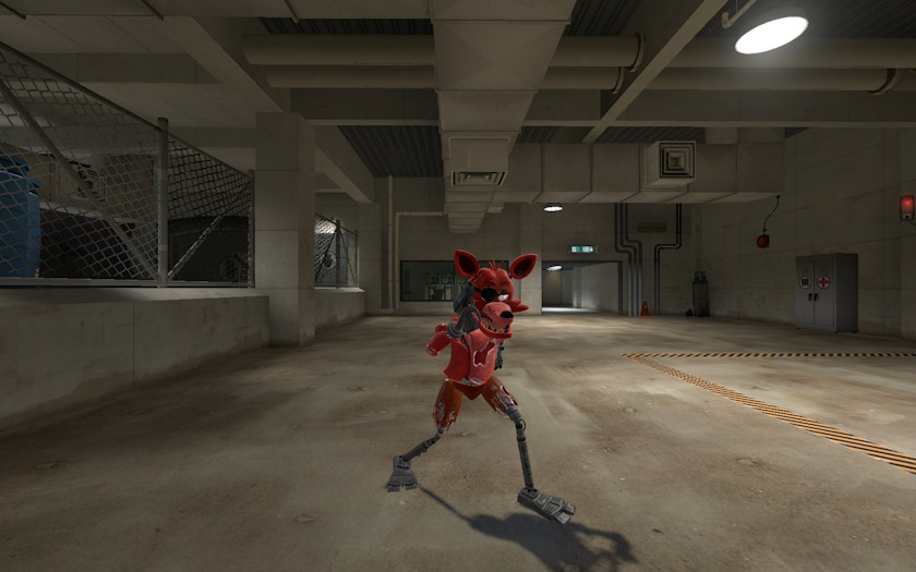 Foxy (FNaF AR) over Scout Mod for Team Fortress 2 | TF2 Mods