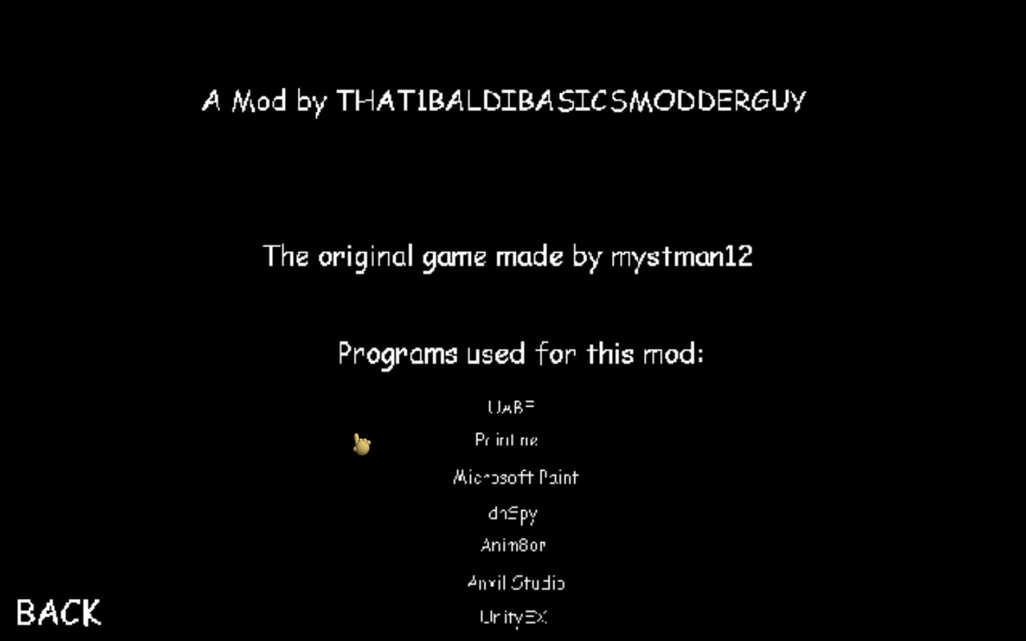 Dark green baldi basics Mod for Baldi's Basics | Baldi Mods