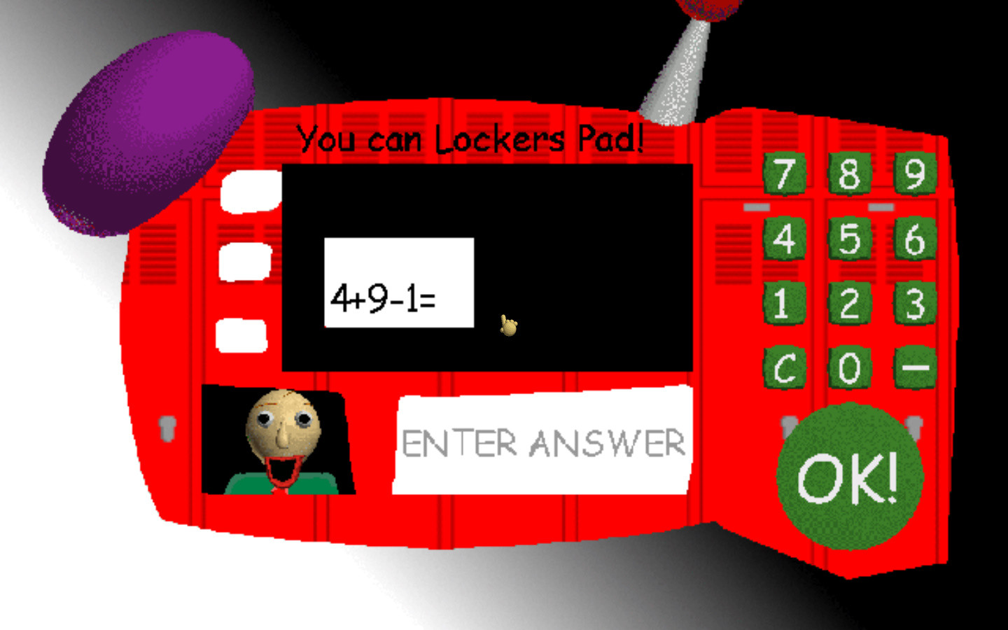 Dark green baldi basics Mod for Baldi's Basics | Baldi Mods