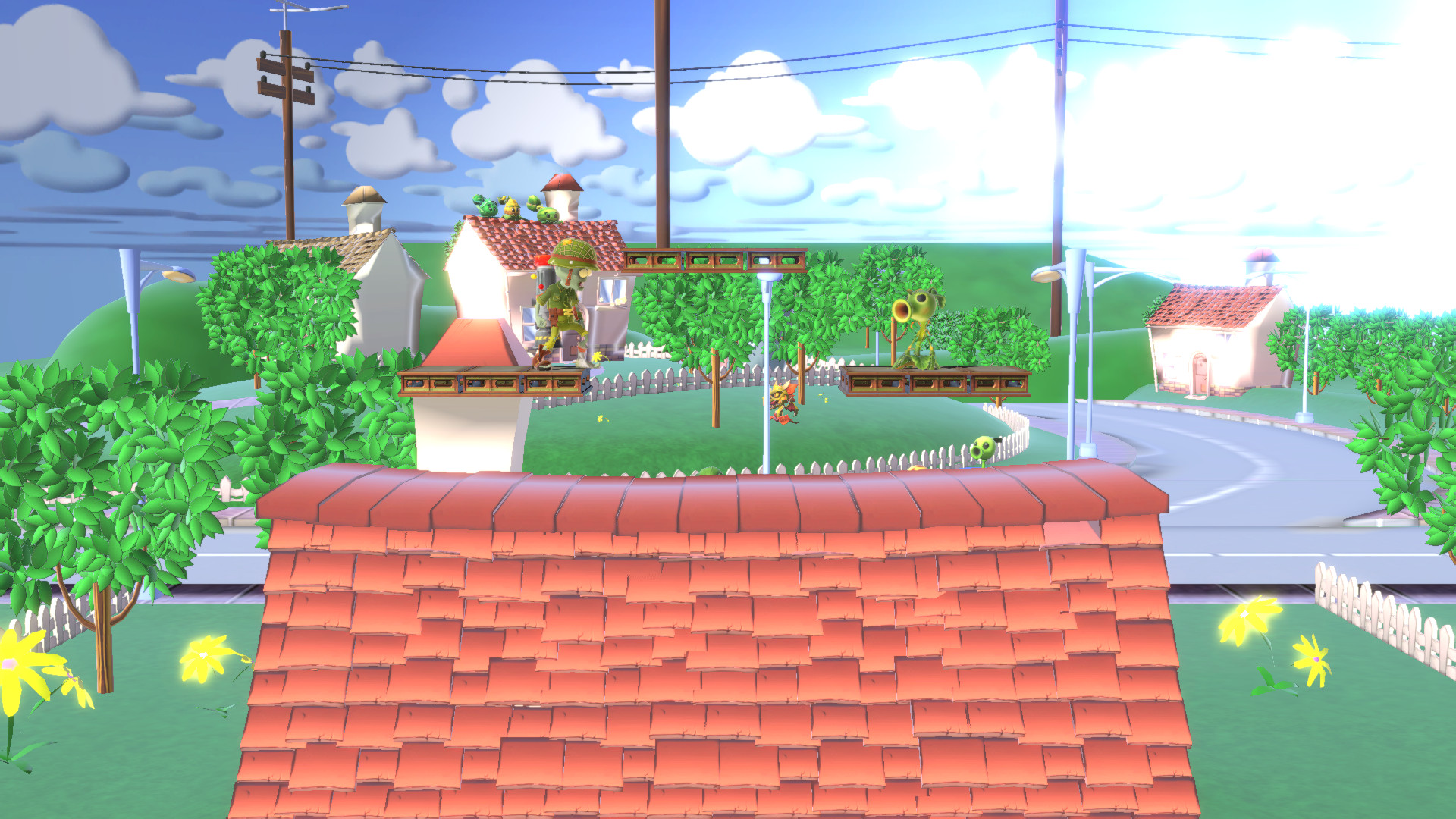 Front Lawn (PvZ) Mod for Super Smash Bros. Ultimate | SSBU Mods