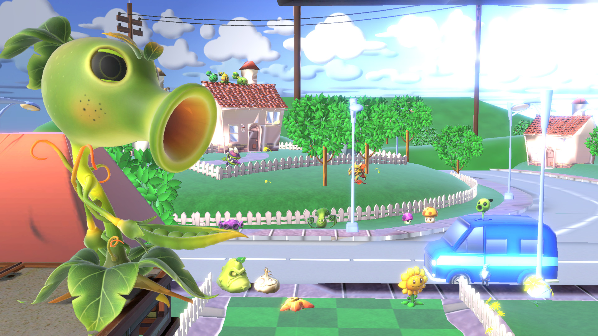 Front Lawn (PvZ) Mod for Super Smash Bros. Ultimate | SSBU Mods