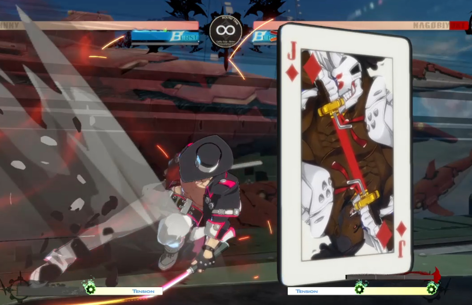 Nagoriyuki Jack of Diamonds for Joker Trick Mod for GUILTY GEAR -STRIVE- | GGST Mods