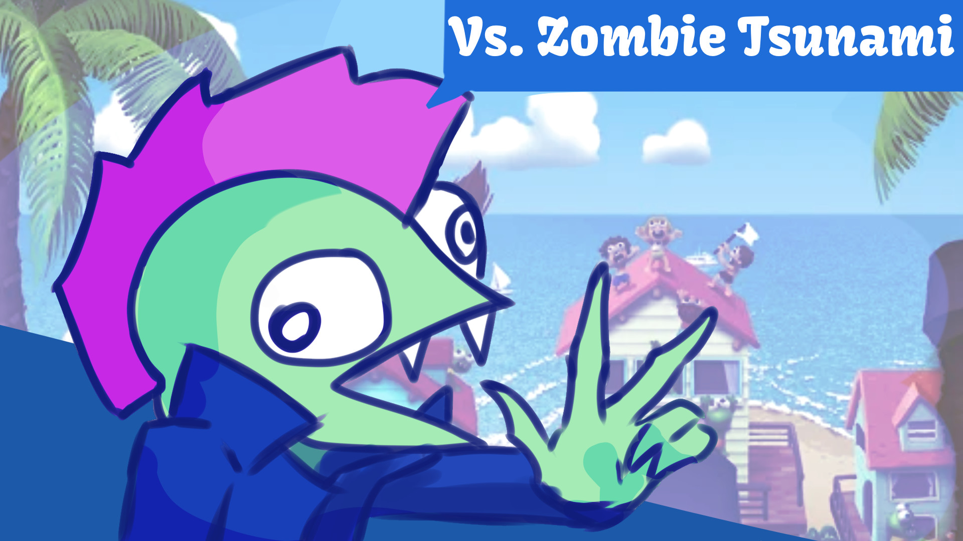 Vs. Zombie Tsunami Mod for Friday Night Funkin' | FNF Mods