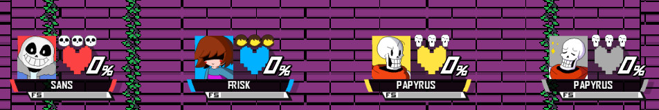 Undertale GFX Pack #01 (CMC+ V8) Mod for Super Smash Bros. Crusade ...