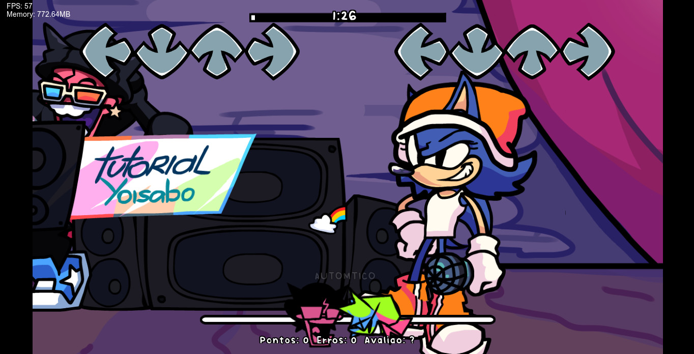 Playable Arrow Funk Sonic (FanMade) + FLA Mod for Friday Night Funkin ...