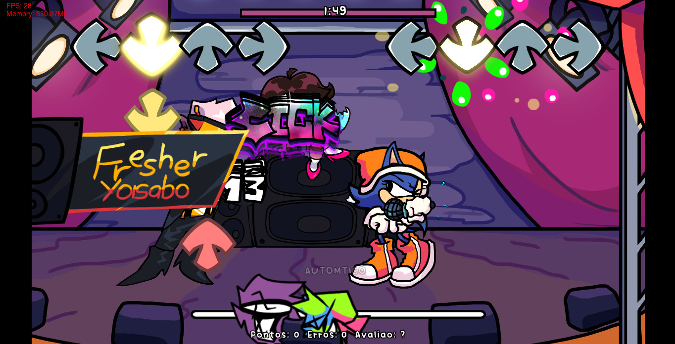 Playable Arrow Funk Sonic (FanMade) + FLA Mod for Friday Night Funkin ...
