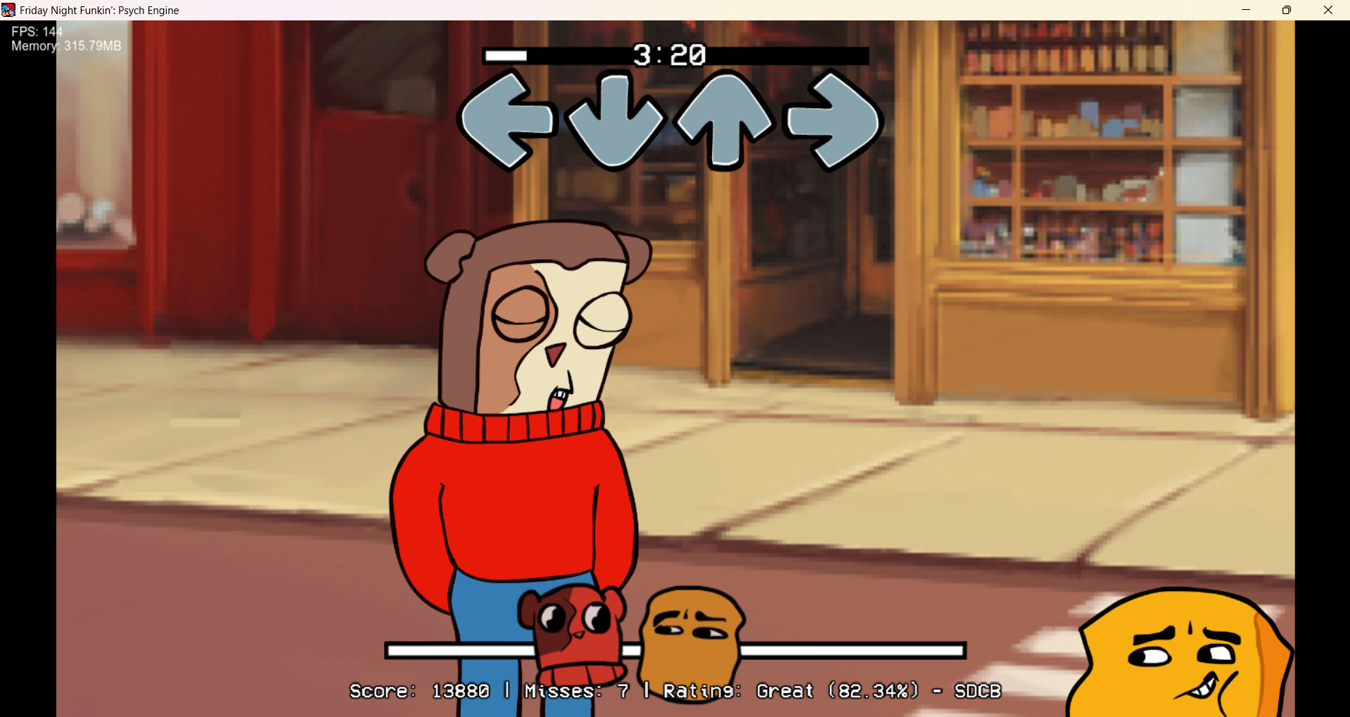 Betafinger but i added the old lyrics Mod for Friday Night Funkin ...