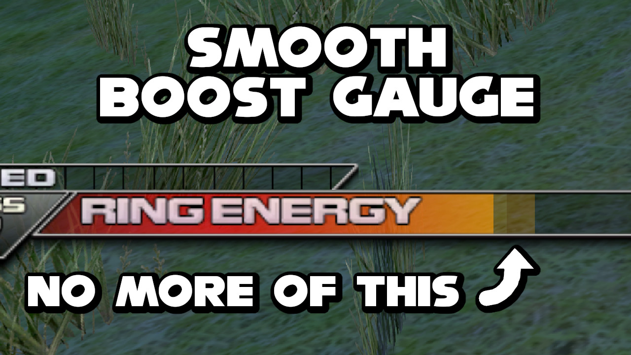 Smooth Boost Gauge Mod for Unleashed Recompiled | UR Mods