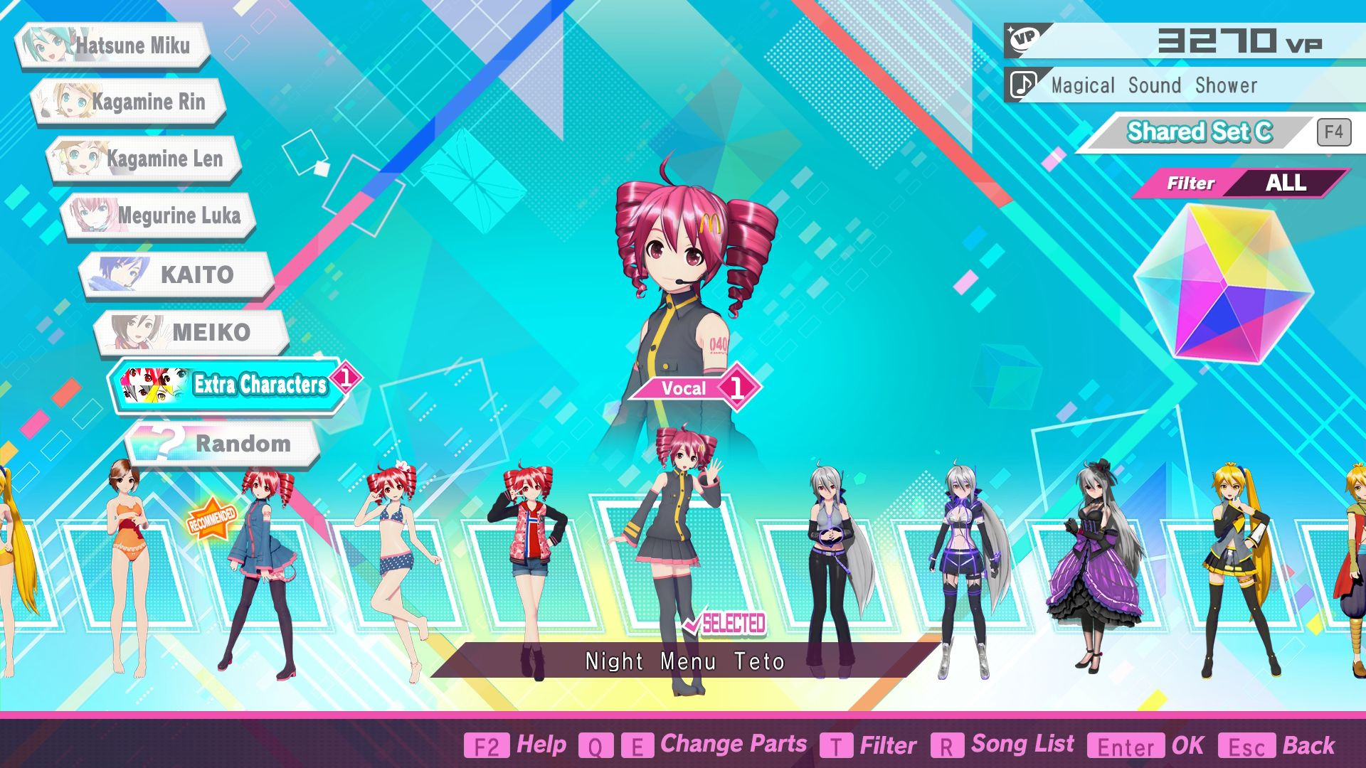 Night Menu Teto (Japan McD Collab Design) Mod for Hatsune Miku: Project ...