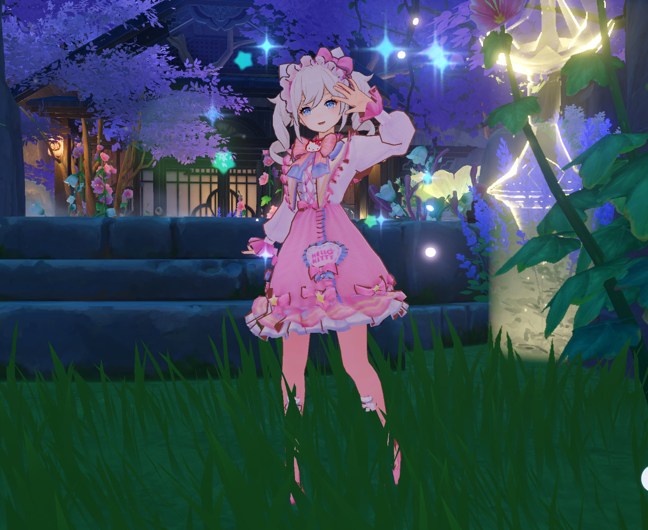 Hello Kitty Barbara Mod for Genshin Impact | GI Mods