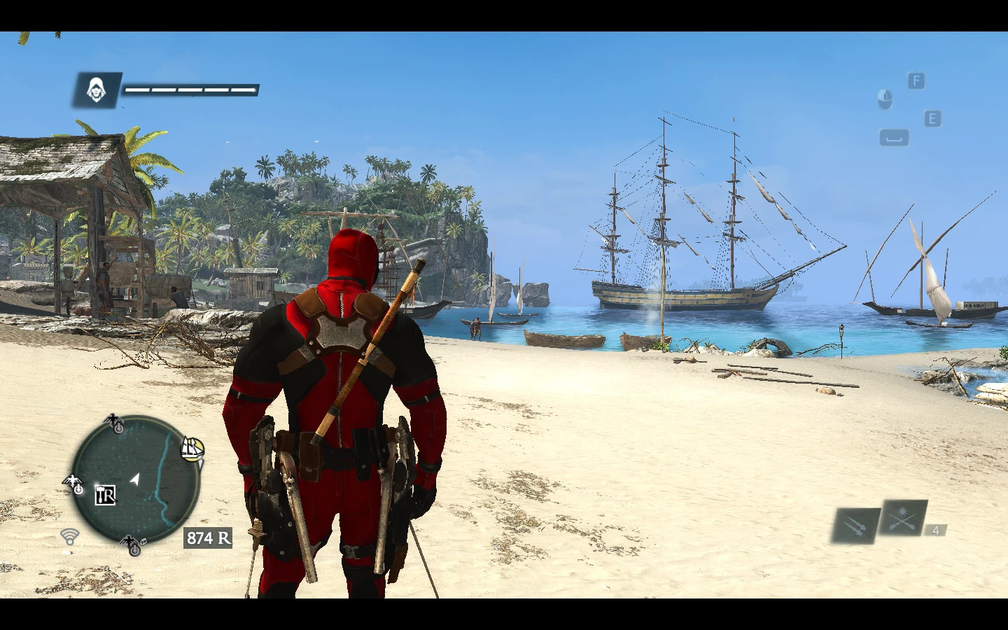 Deadpool AC4 Mod for Assassin's Creed IV: Black Flag | ACIV Mods