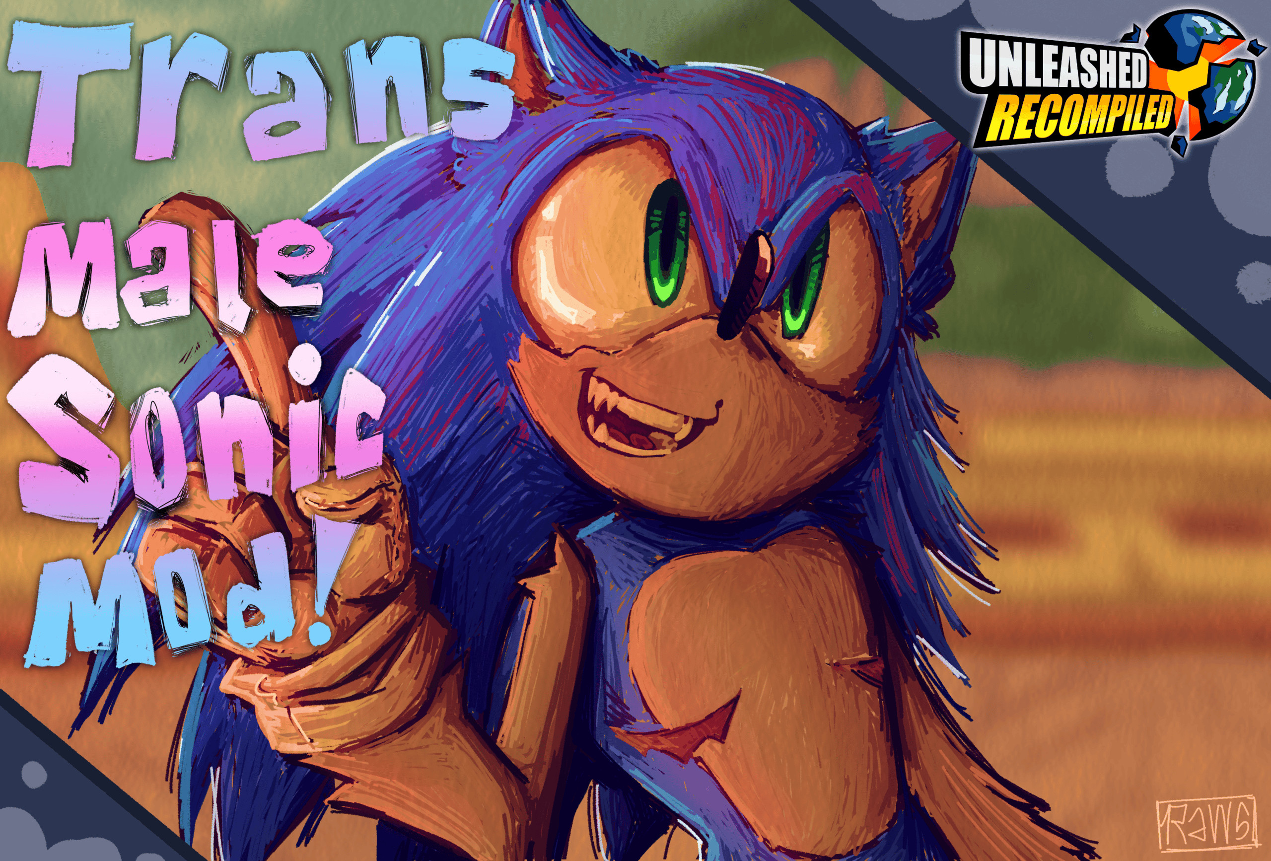 Trans male sonic mod Mod for Unleashed Recompiled | UR Mods