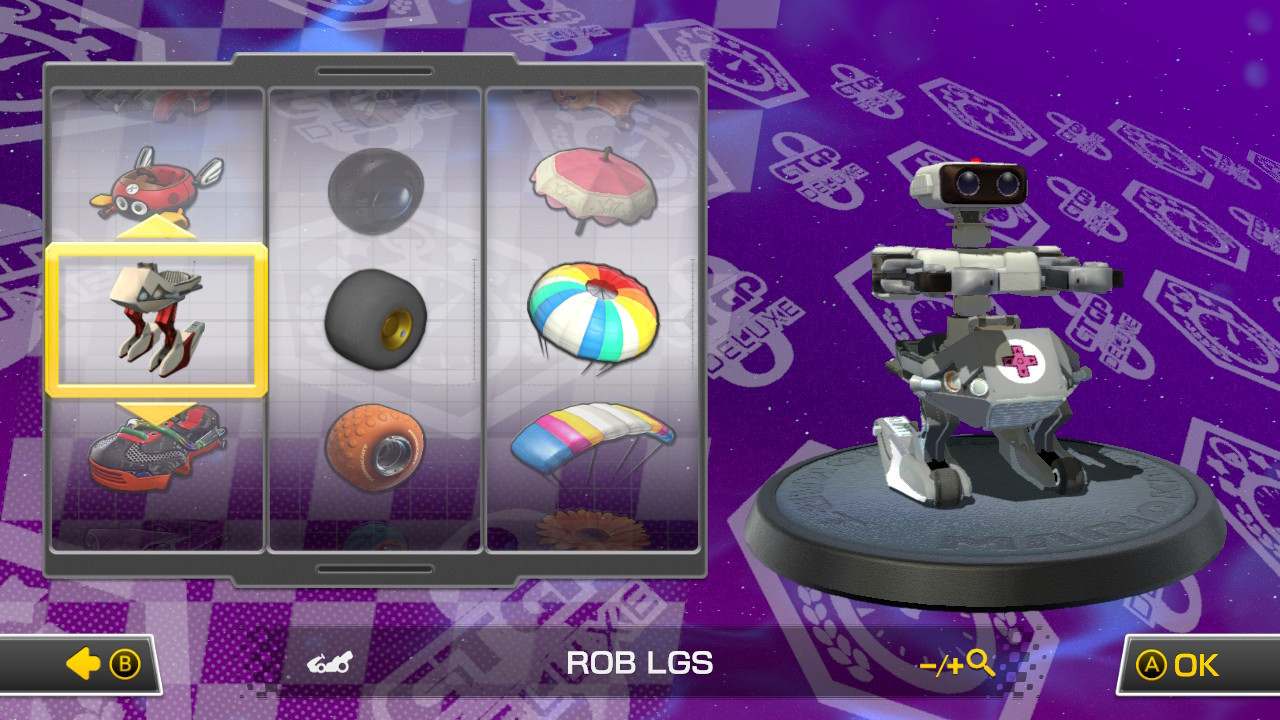 ROB LGS Icons. Mod for Mario Kart 8 Deluxe | MK8D Mods