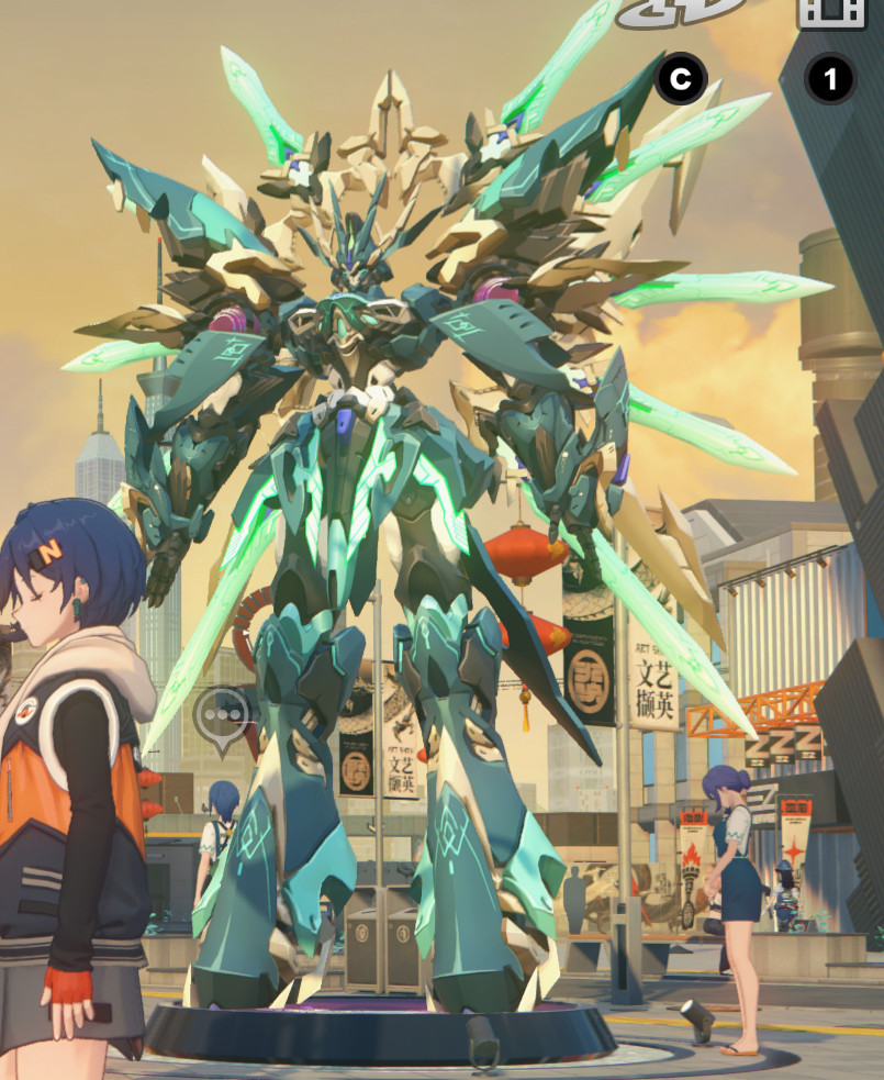 Statue of the Reflection Square Mod for Zenless Zone Zero | ZZZ Mods