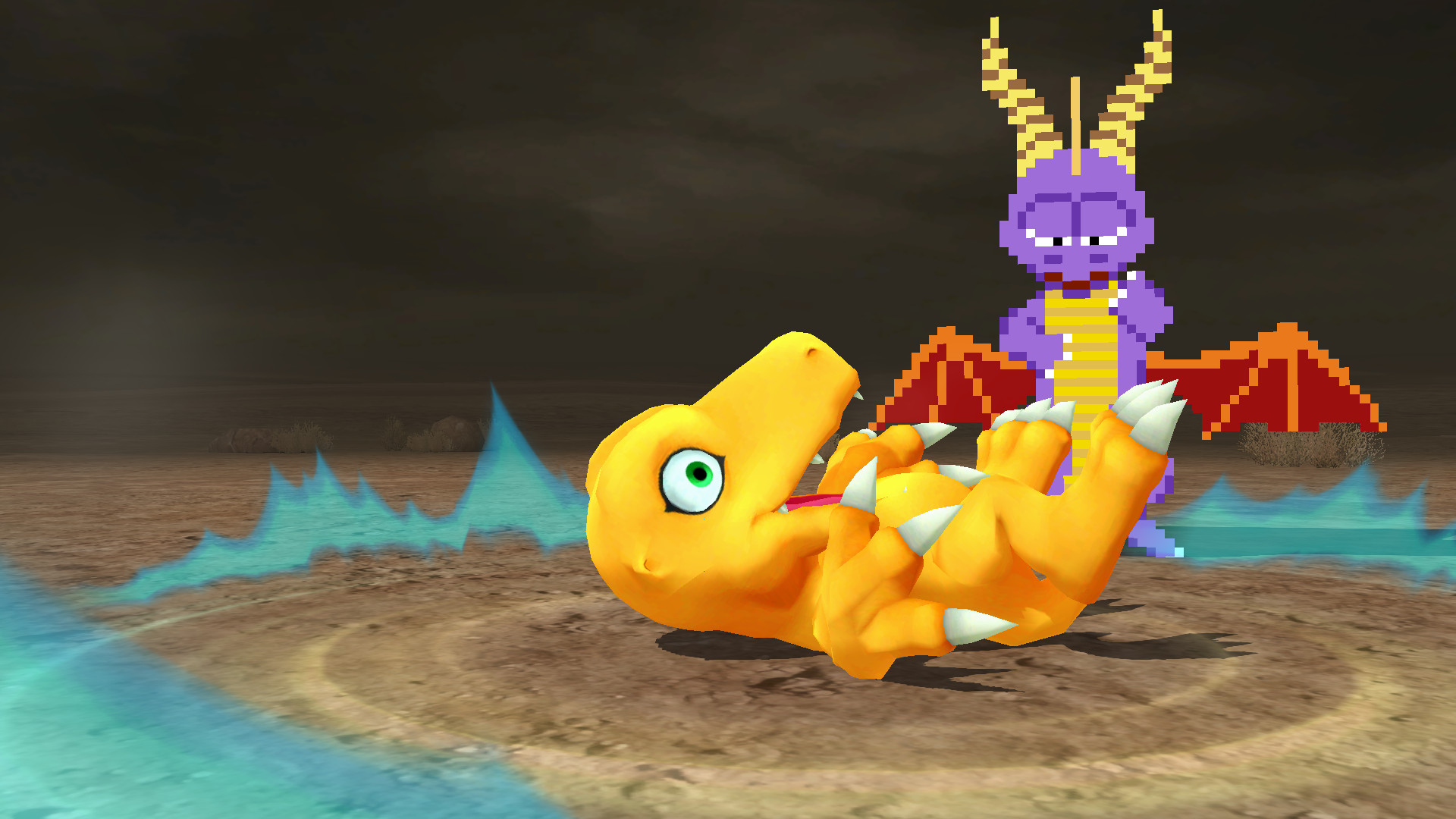 Spyro (Enter the Dragonfly) Mod for Super Smash Bros. (Wii U) | SSB4U Mods