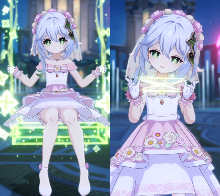 Nahida Flower girl costume Mod Mod for Genshin Impact | GI Mods