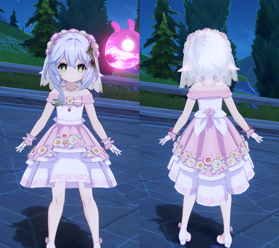 Nahida Flower girl costume Mod Mod for Genshin Impact | GI Mods